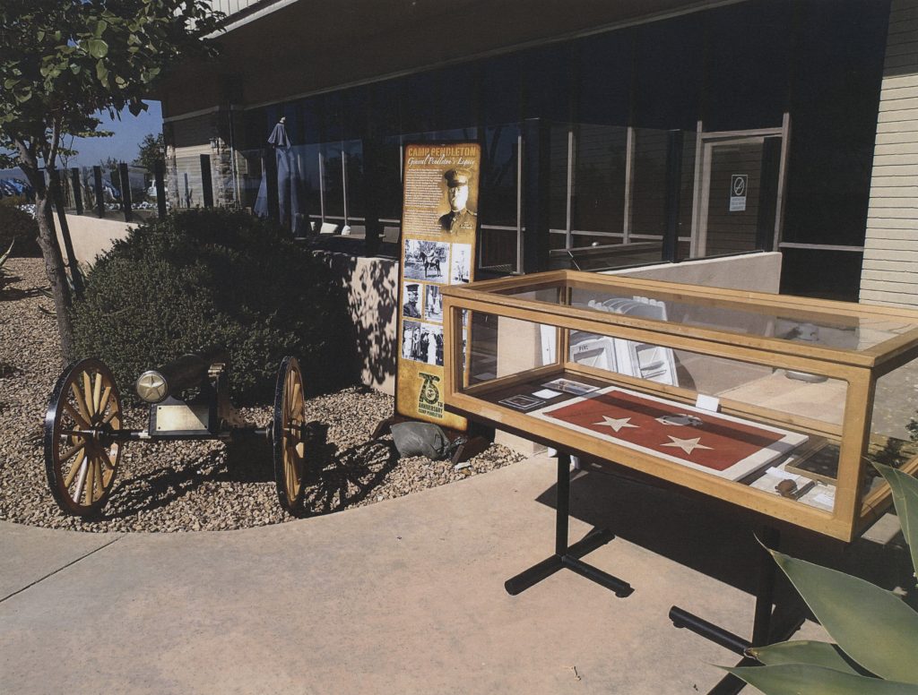 Conservation of Gen. Pendleton’s Flag – Camp Pendleton Historical Society