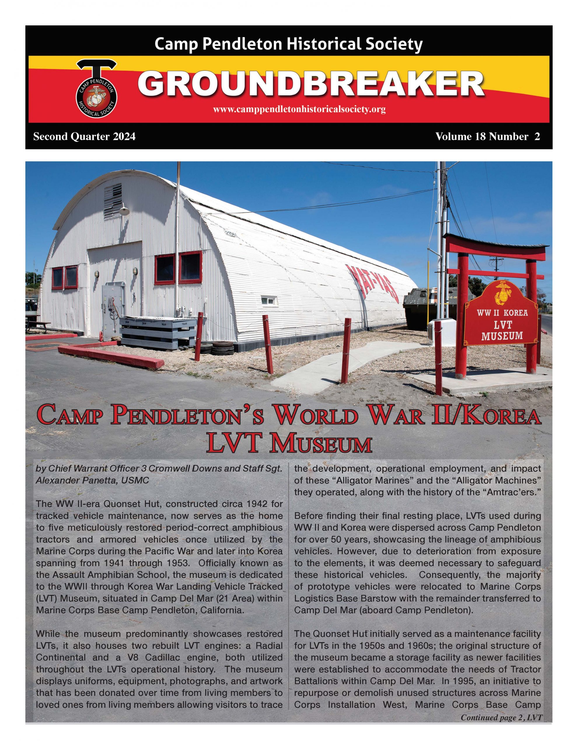 Camp Pendleton Historical Society – …preserving a rich and colorful history
